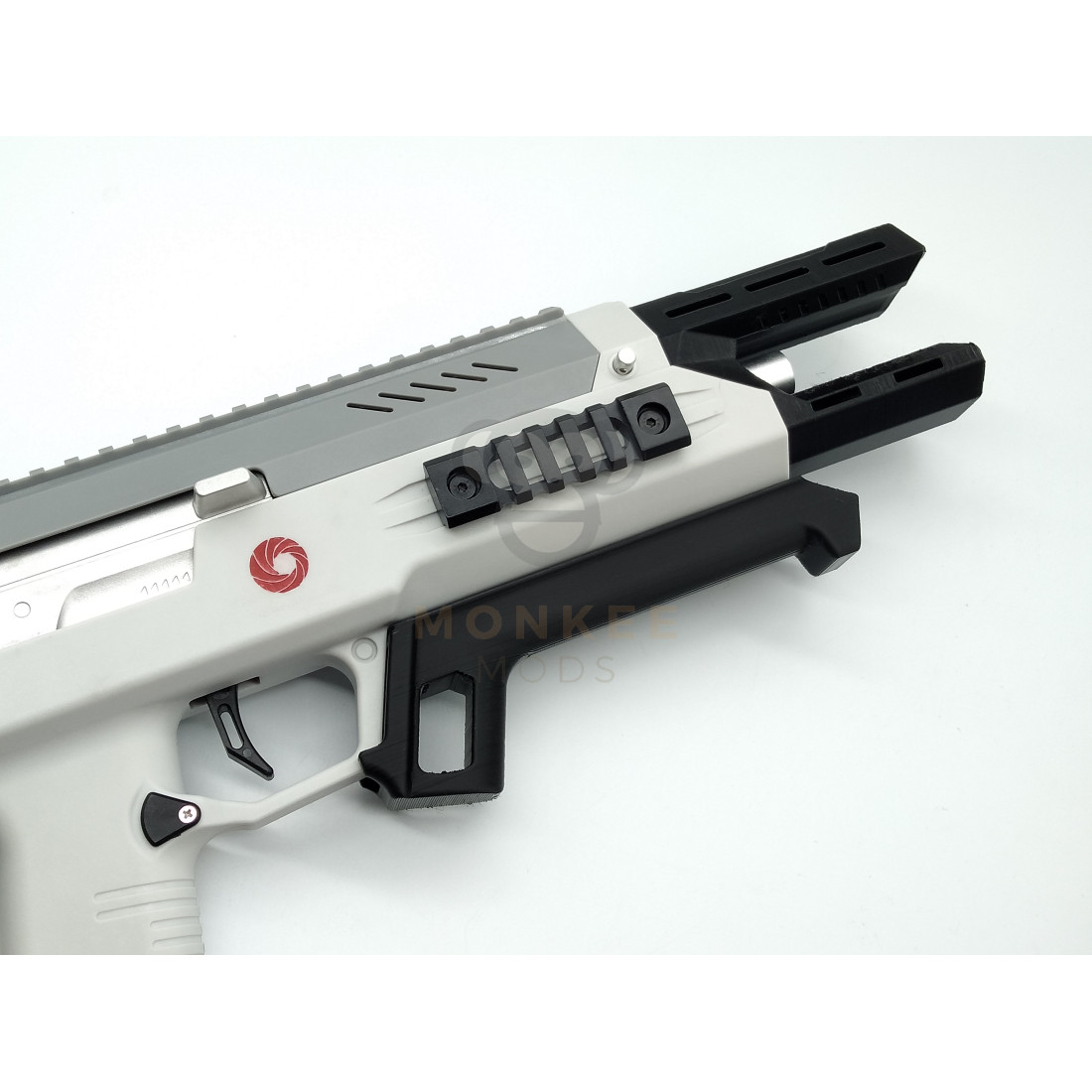 QWK Challenger Mk3 Original Design 3D printed Railgun Muzzle