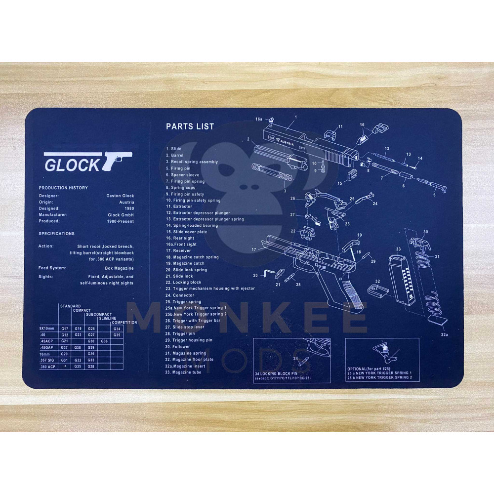 Glock Design Mousepad