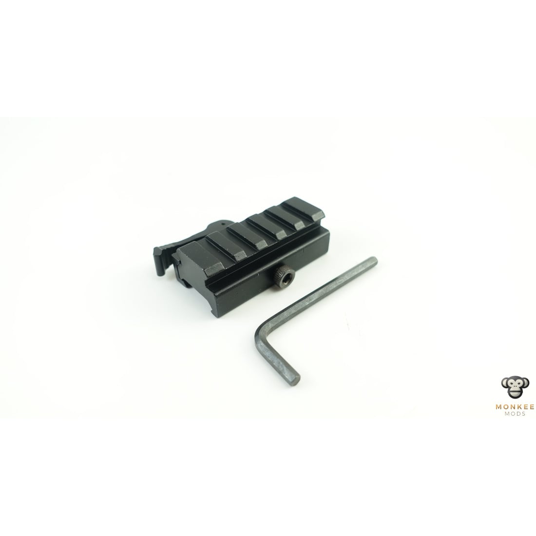 Metal Picatinny Rail Riser with QD