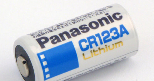 Panasonic CR123a Batteries