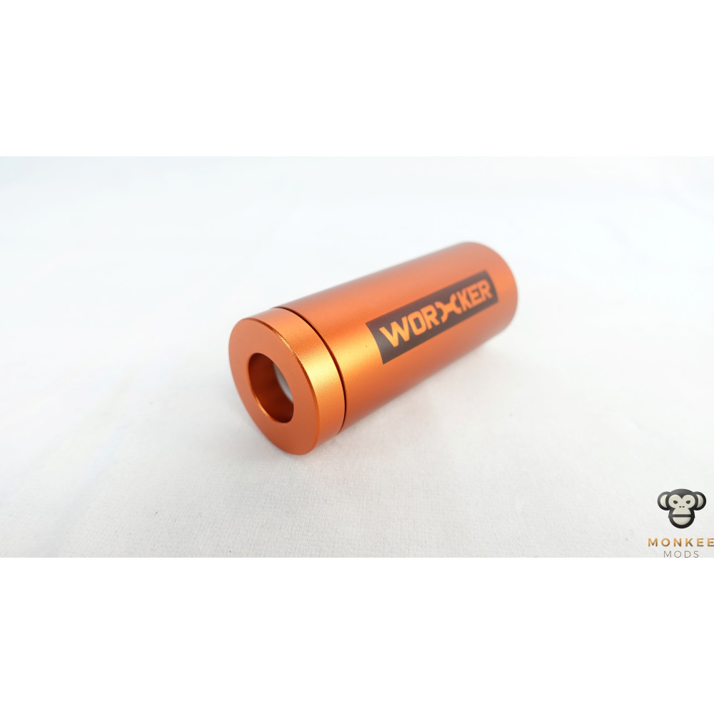 Worker Bearing Scar Muzzle with Aluminum Cover