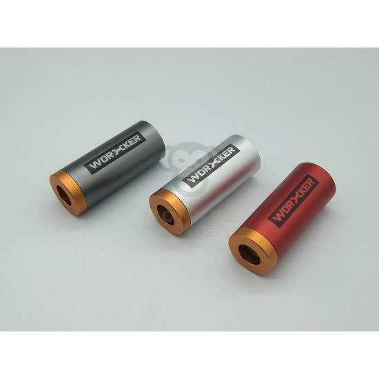 Worker Bearing Scar Muzzle with Aluminum Cover