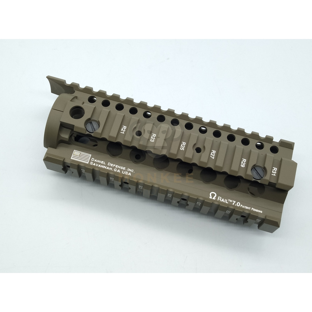 Kublai D.D. Omega 7 Inch Metal Handguard