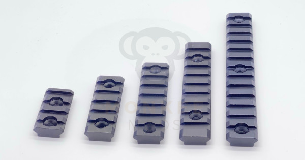 Metal Picatinny Rail Set for M-LOK/Keymod